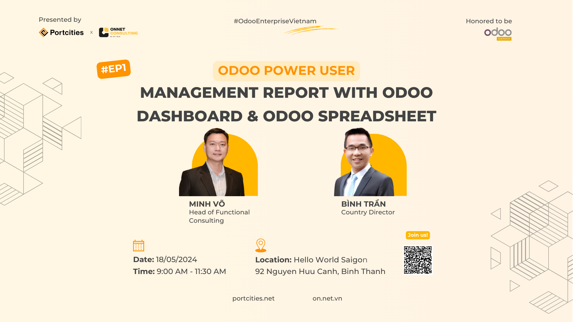 [Seminar] [18/05/24] Odoo Power Users Meet-Up #1: Management Report with Odoo Dashboard & Odoo ...